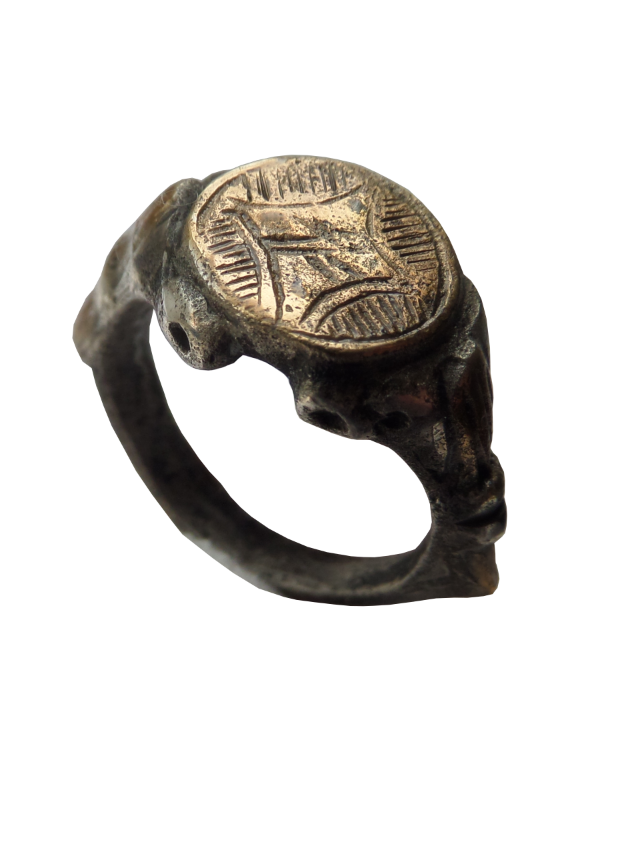 silver-gilt ring – B&M Antiques
